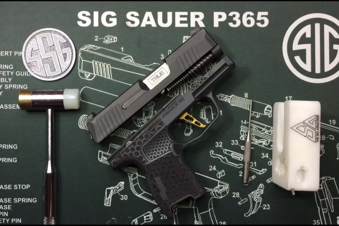 Sig Sauer P365 extractor removal and installation