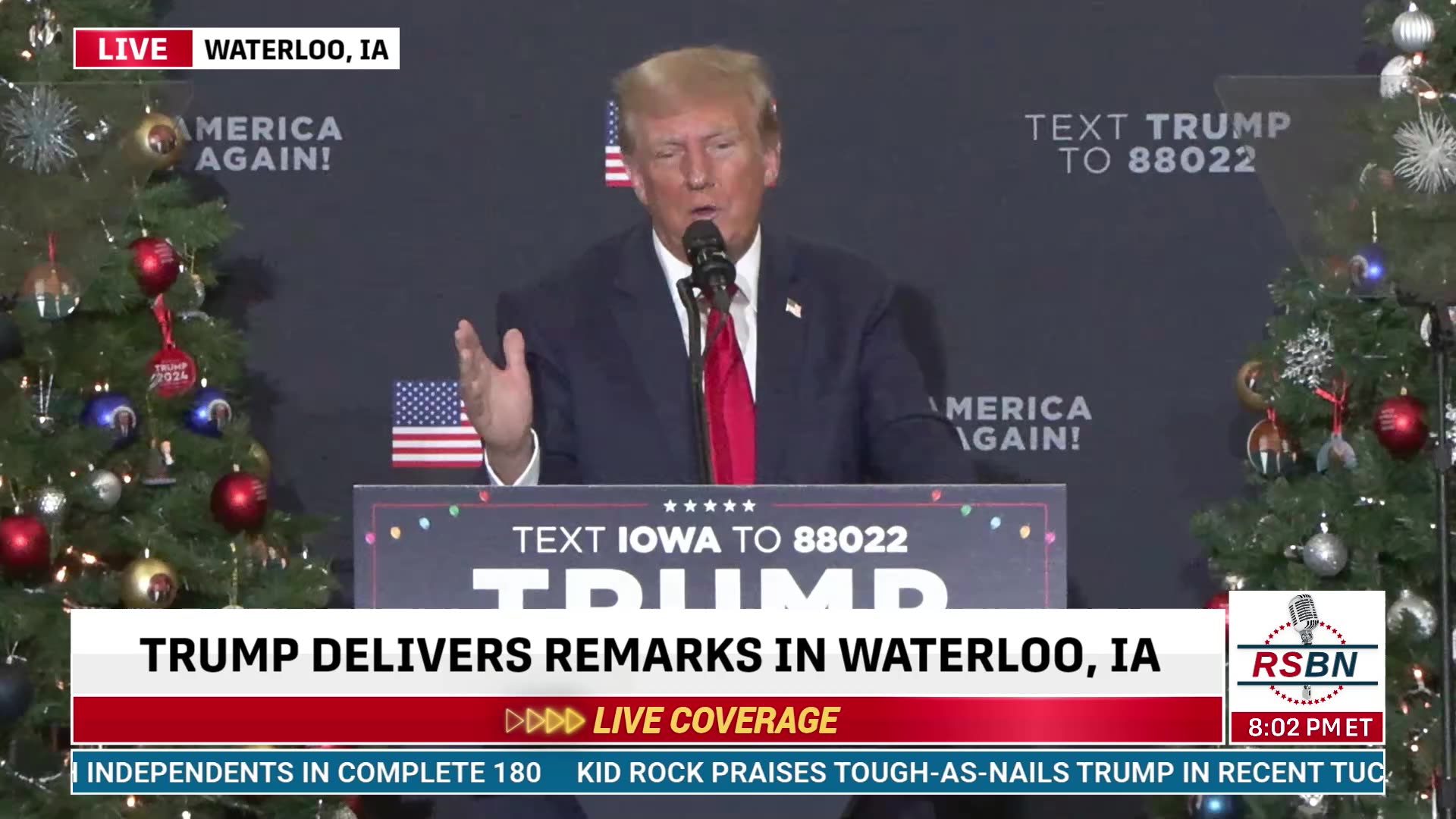 FULL SPEECH: President Trump to Speak at Iowa Commit to Caucus Event in ...