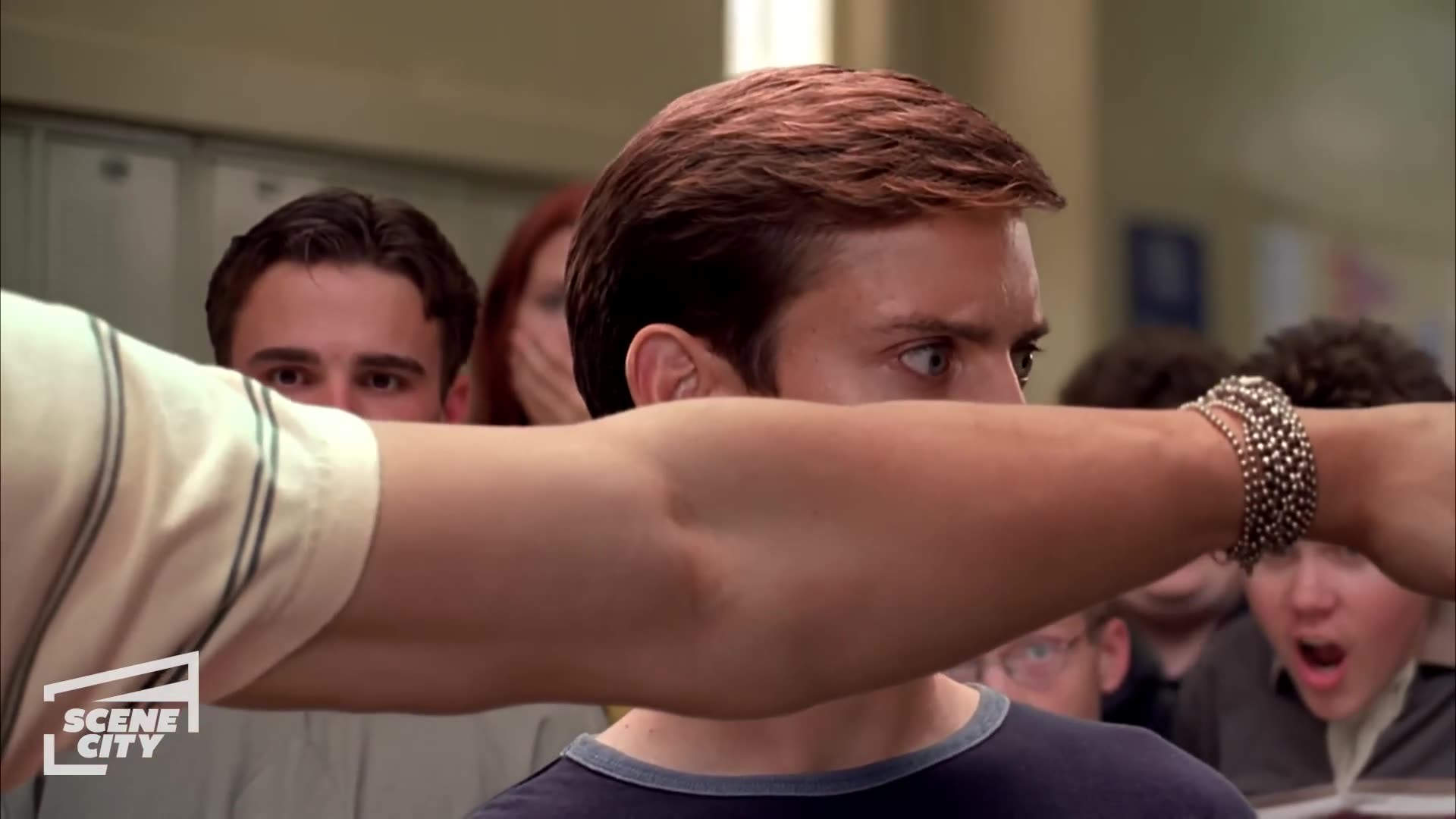Spider-Man_ Peter Fights Flash at School (TOBEY MAGUIRE SCENE) _ With ...