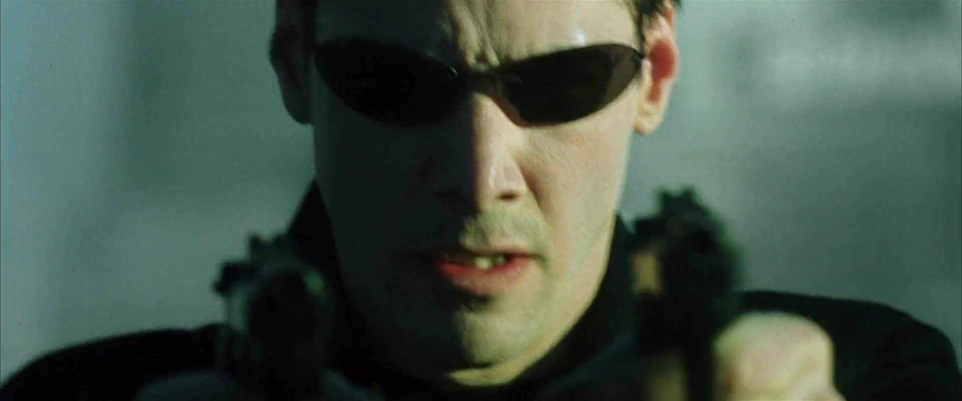 Rooftop Showdown - The Matrix (1999) Movie Clip