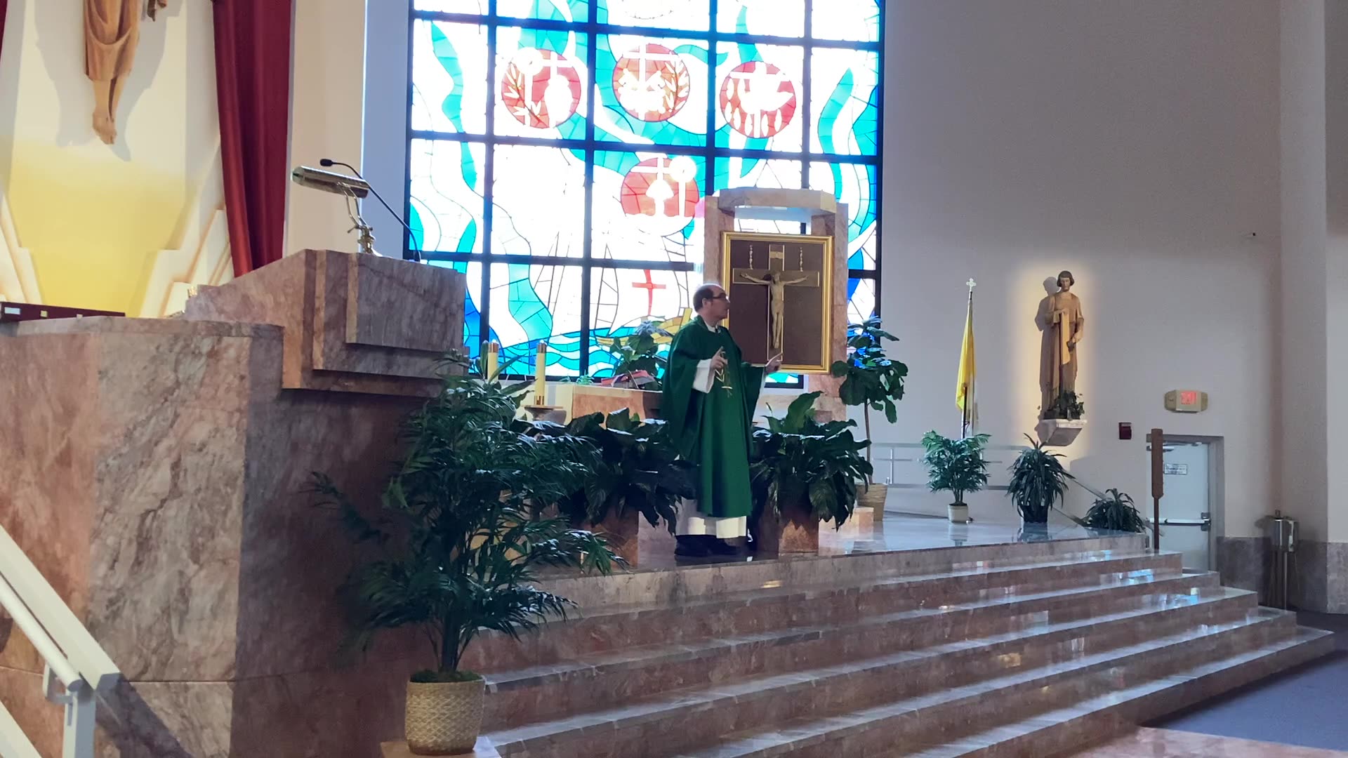 Father Martin Dunne homily 11/17/24 Mk 13:24-32