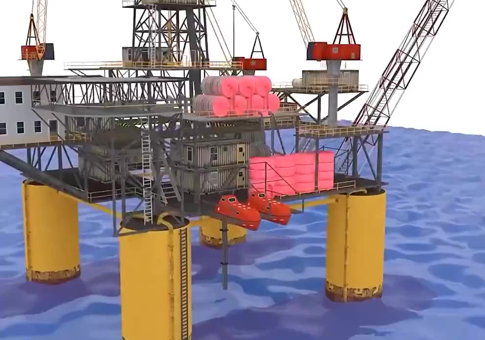 How oil rigs are built