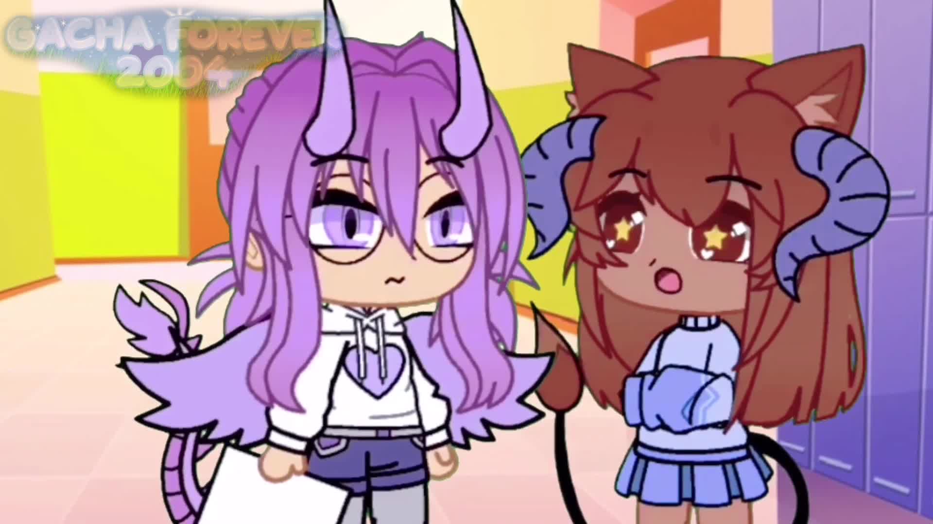 🌻Sunset Academy🌻 Episode 1 New School, New Life Gacha Club Voice Acted ...