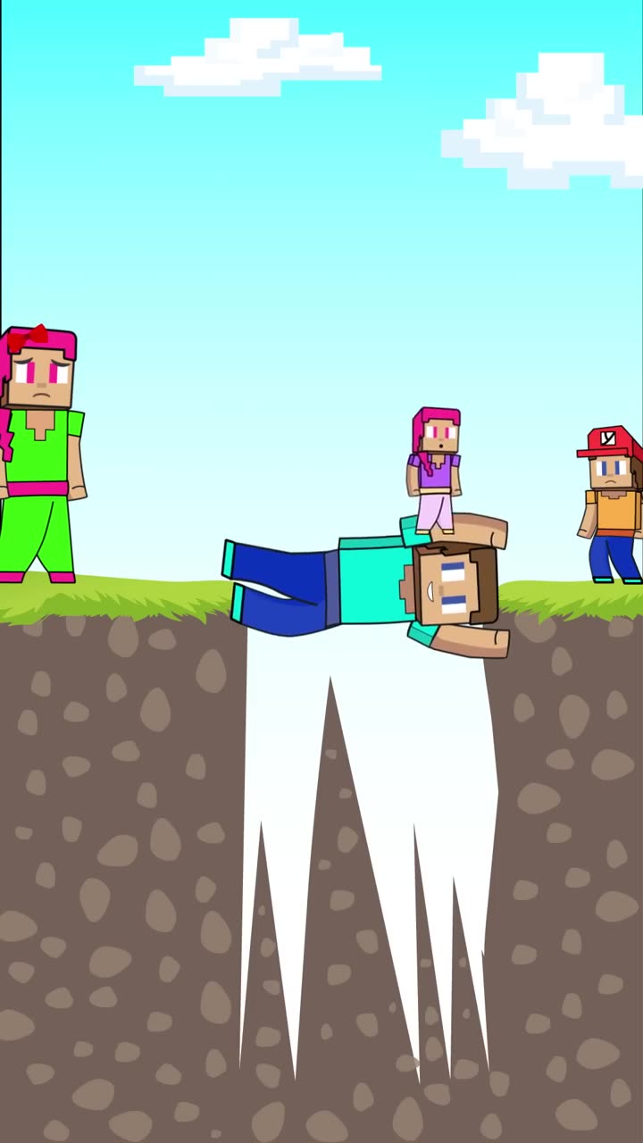 Steve save his Family | Steve Alex life Family | Funny minecraft animation