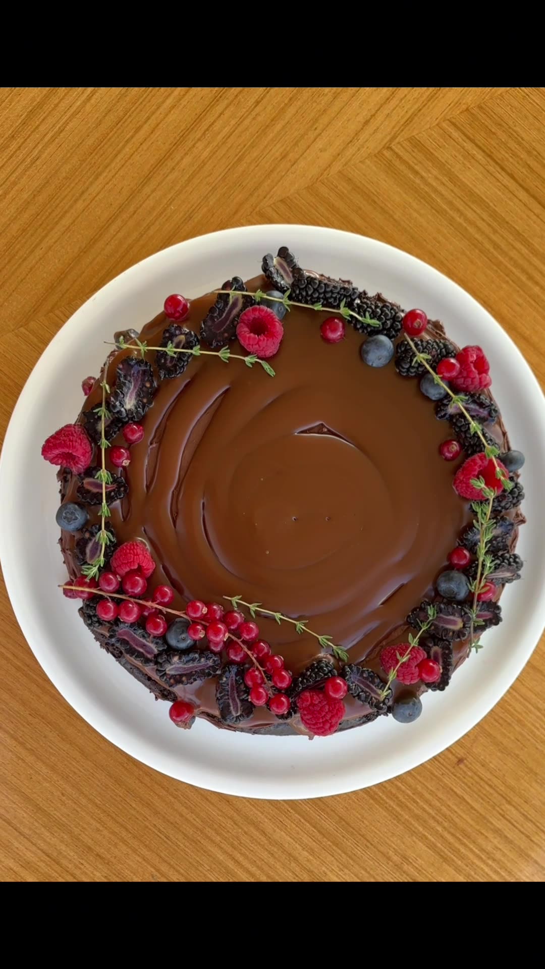 Soft chocolate caramel cake