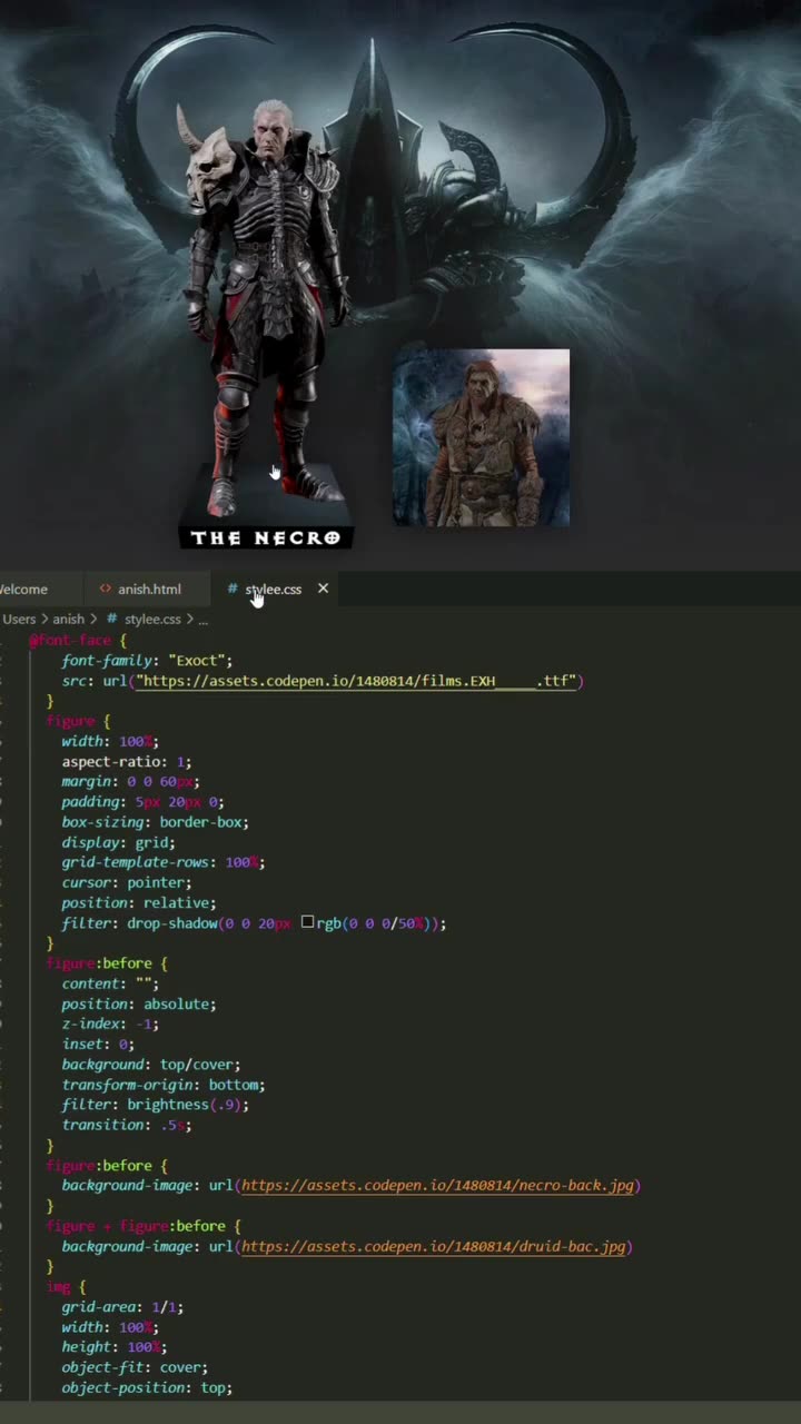 3d card hover effect using html css #trending #shorts #viral #reels