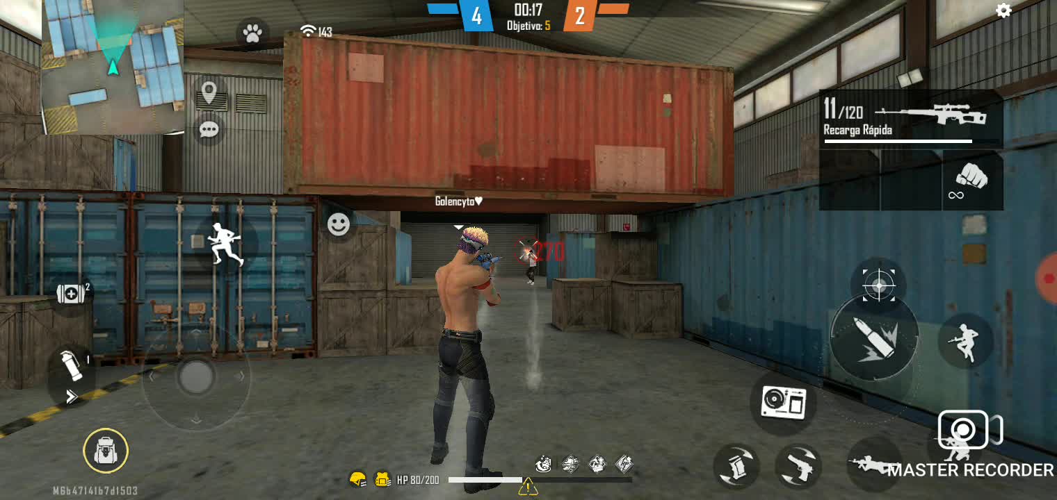 Free fire lobo solitario