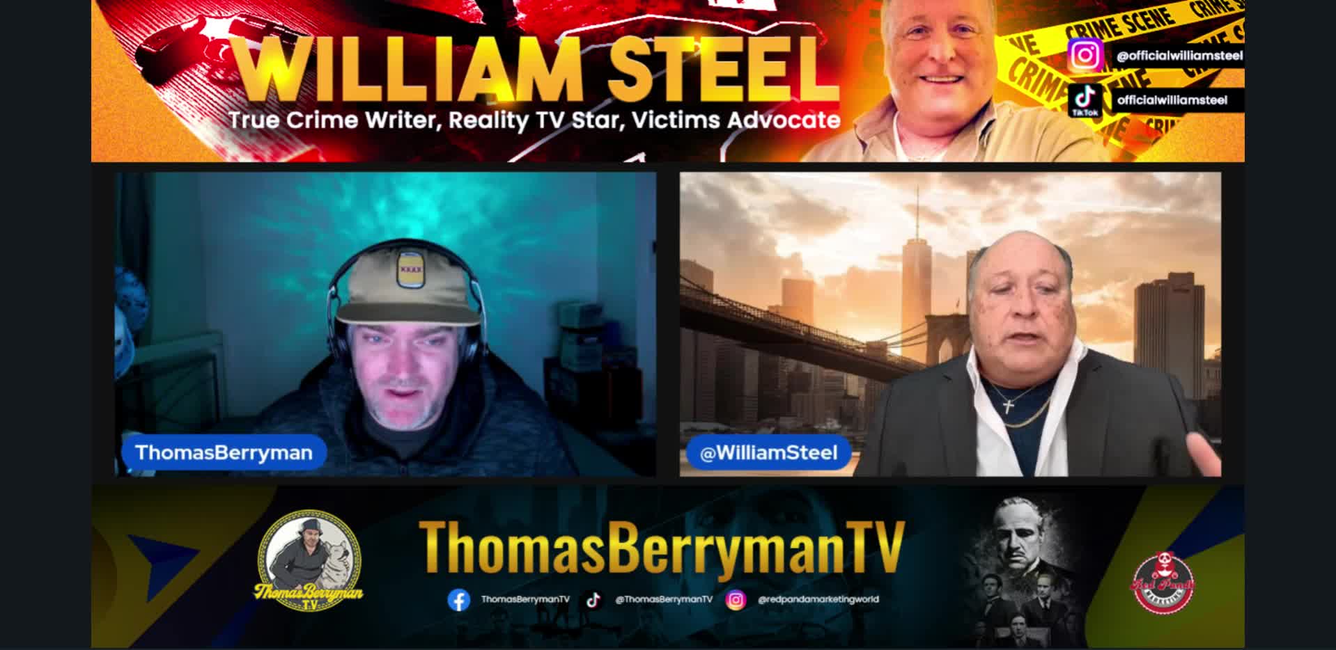 WILLIAM STEEL ON JEFFERY EPSTEIN AND GHISLAINE MAXWELL #TRUECRIME