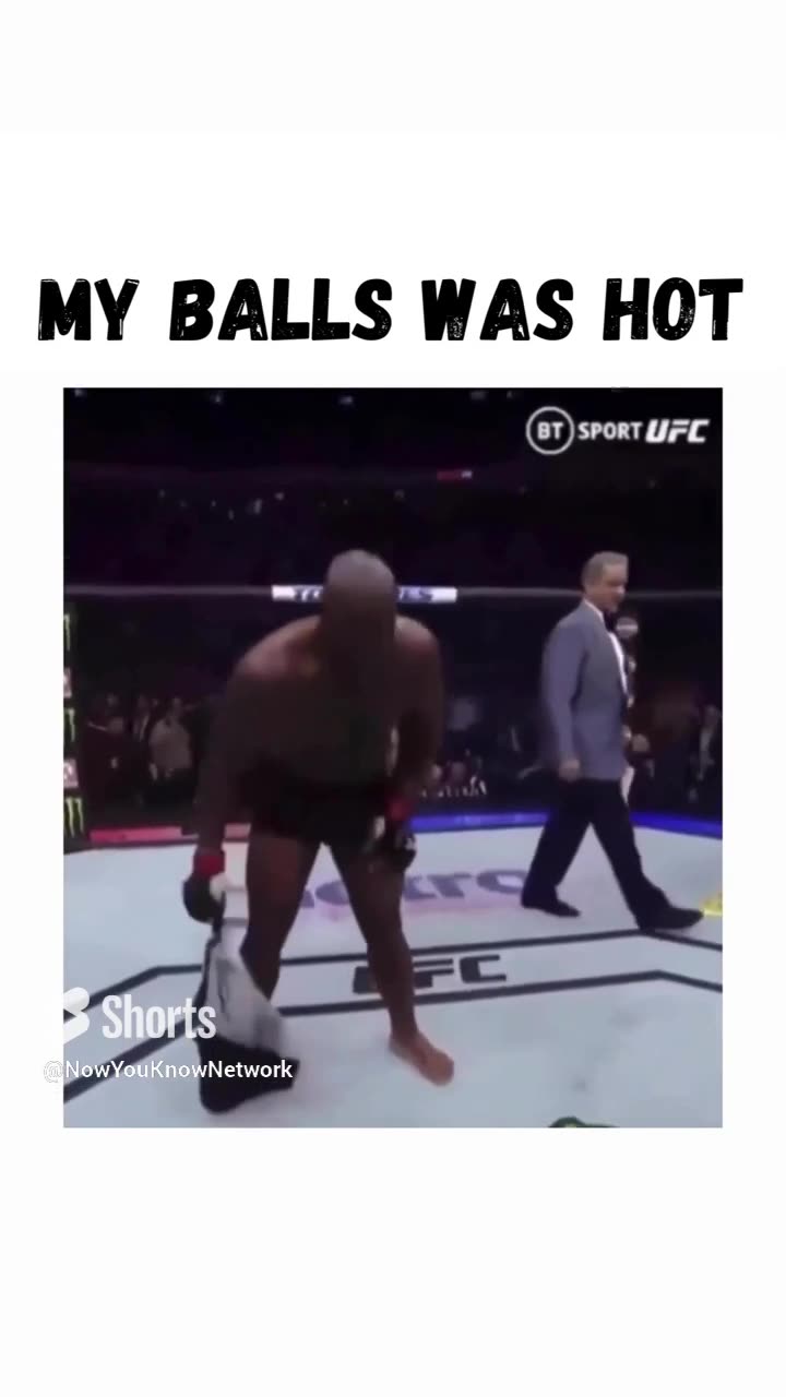 My Balls Was Hot | Derrick Lewis | UFC Moments