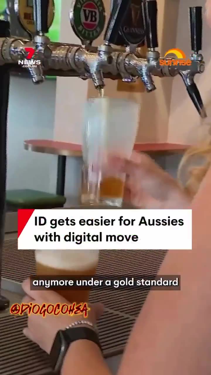 Australian pubs will be implementing a Chinese digital ID system