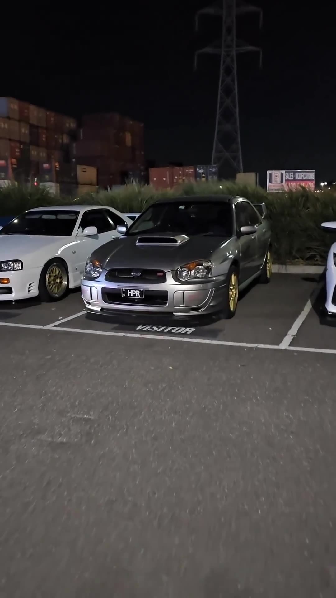 Subaru WRX STI (GD) Custom LED Vehicle Registration Keytag showcase! 🔰🔆