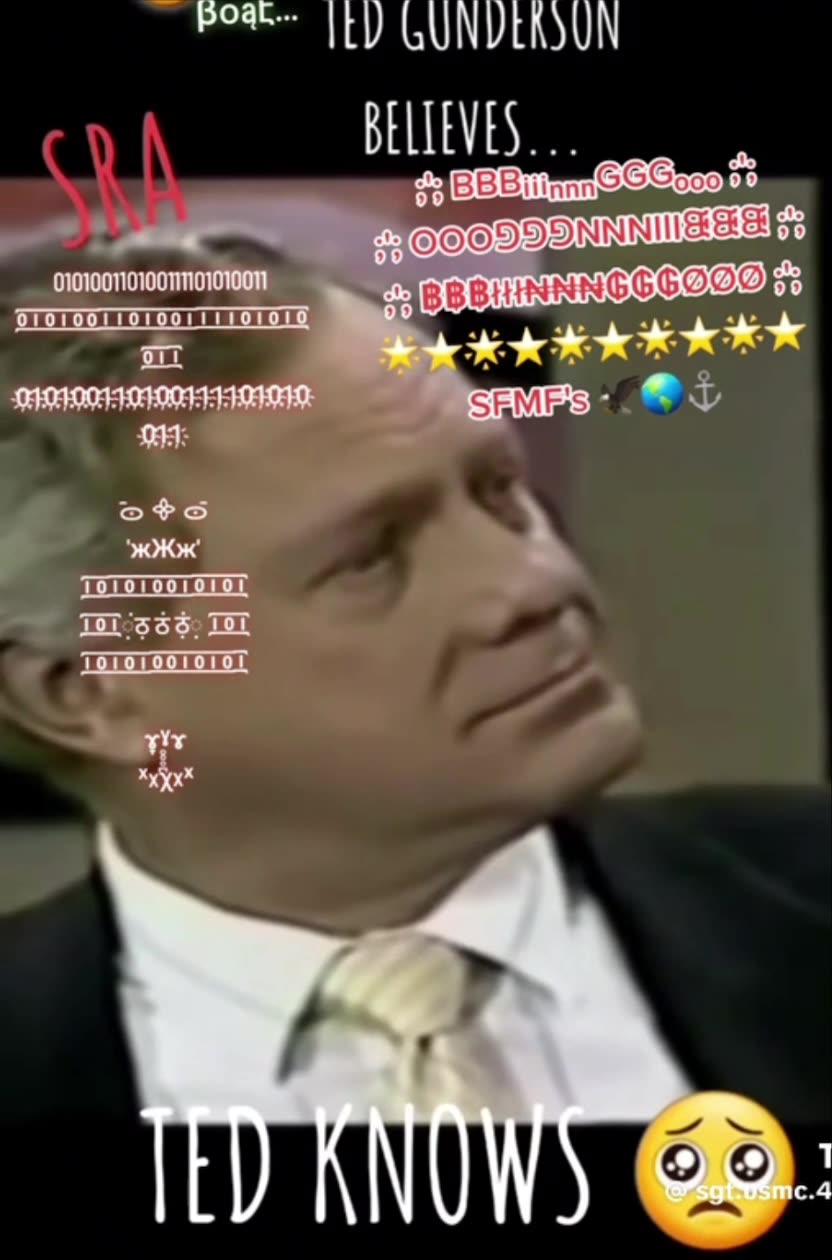 This is huge! Way to be honest Ted Gunderson!!!