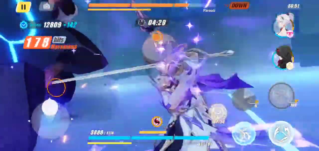 Honkai Impact 3rd - Memorial Arena Exalted Vs Parvati SS Difficulty Oct 5 2022