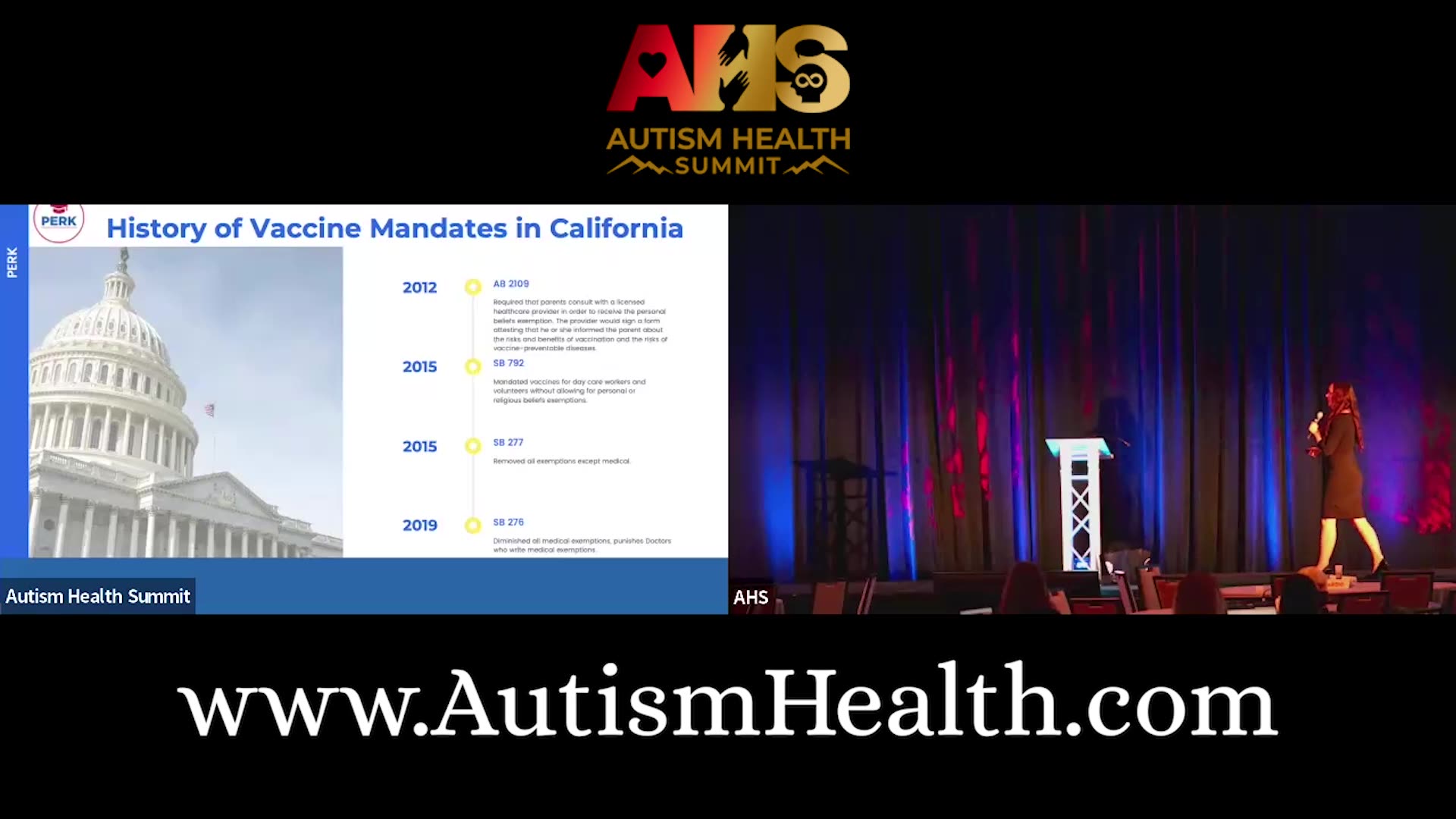 PERK President Amy Bohn of "Medical & Educational Rights" Autism Health ...