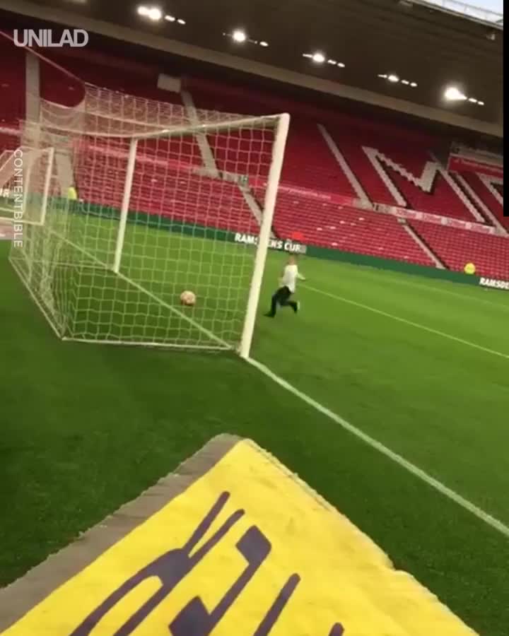 Kid Misses Football, Falls Over Hilariously