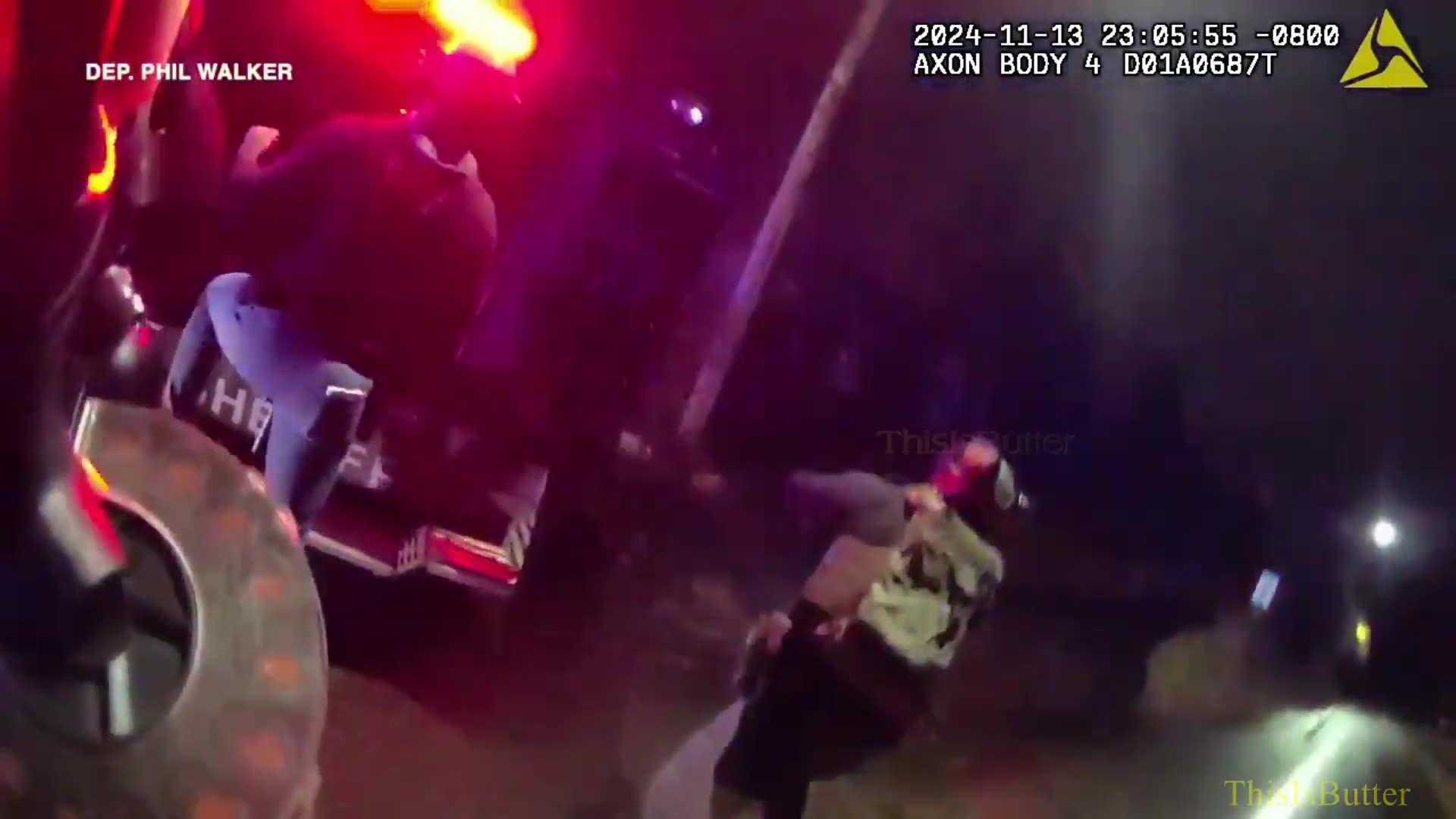 Body cam footage shows Clark County deputy shooting man outside home in ...