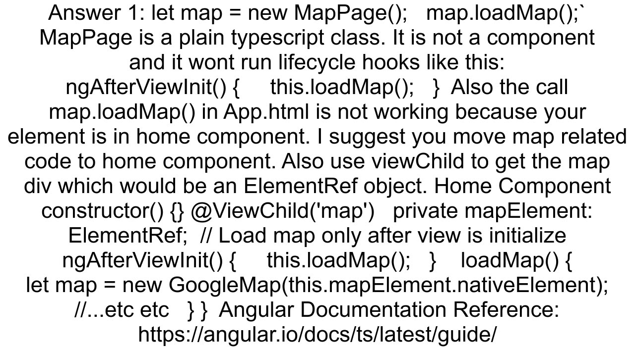 It shows black screen when trying to load Map on device with ionic 2 Google Map Native plugin