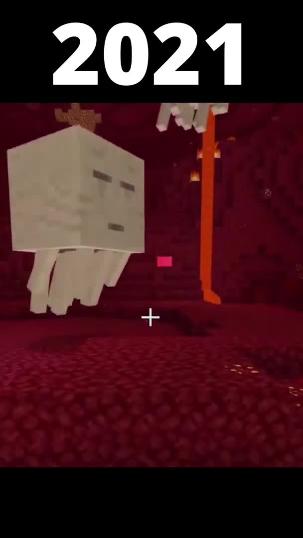 Evolution of Ghast In Minecraft