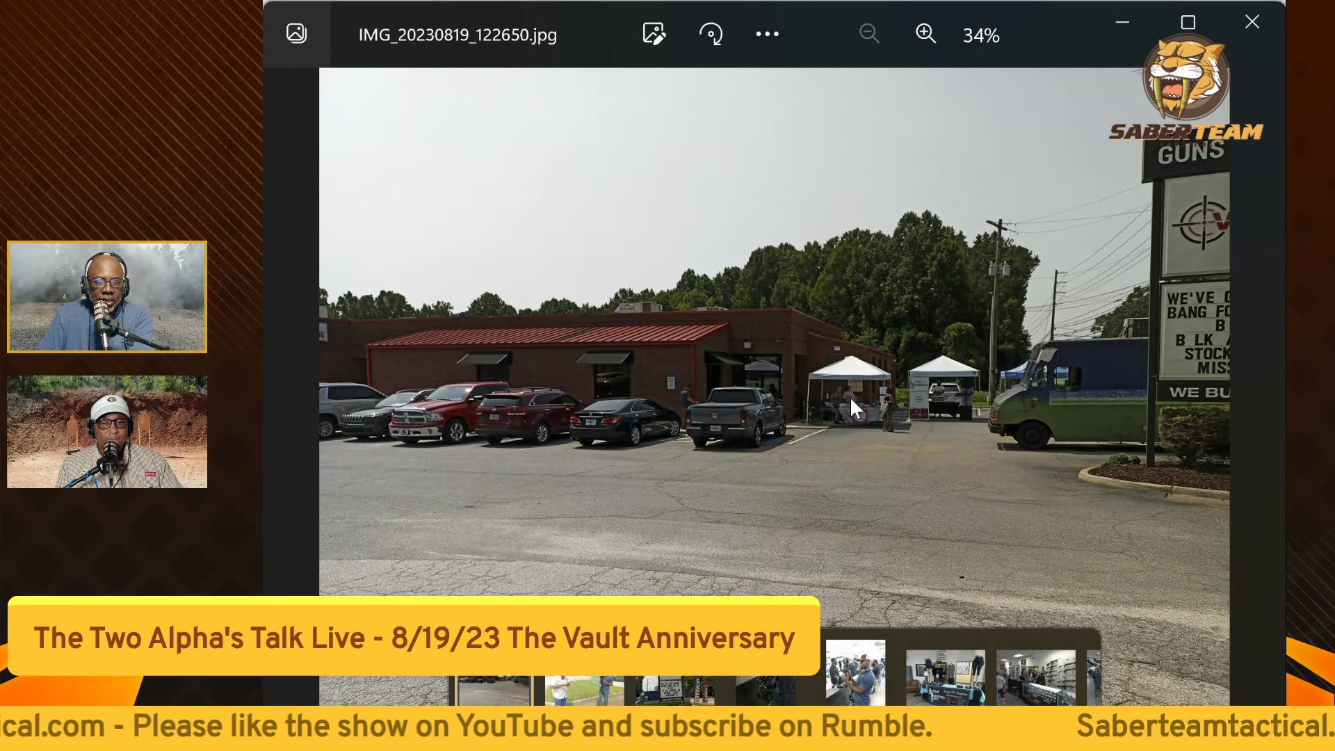 The Two Alpha's Talk Live - 8/19/23 The Vault Anniversary