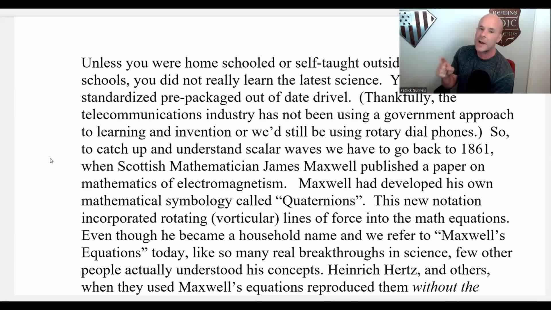 Dr. Lee Merritt's -The Great DNA War (that wasn't) - Read by Patrick ...