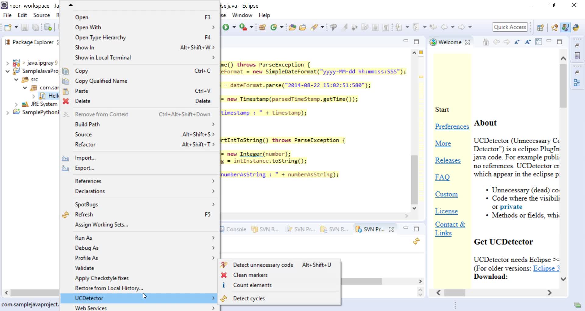 IPGraySpace: eclipse - How to download, install and use Unnecessary ...