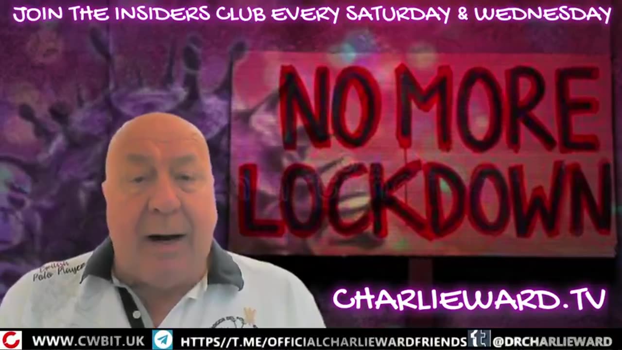 ANOTHER LOCKDOWN TO COME? WITH CHARLIE WARD