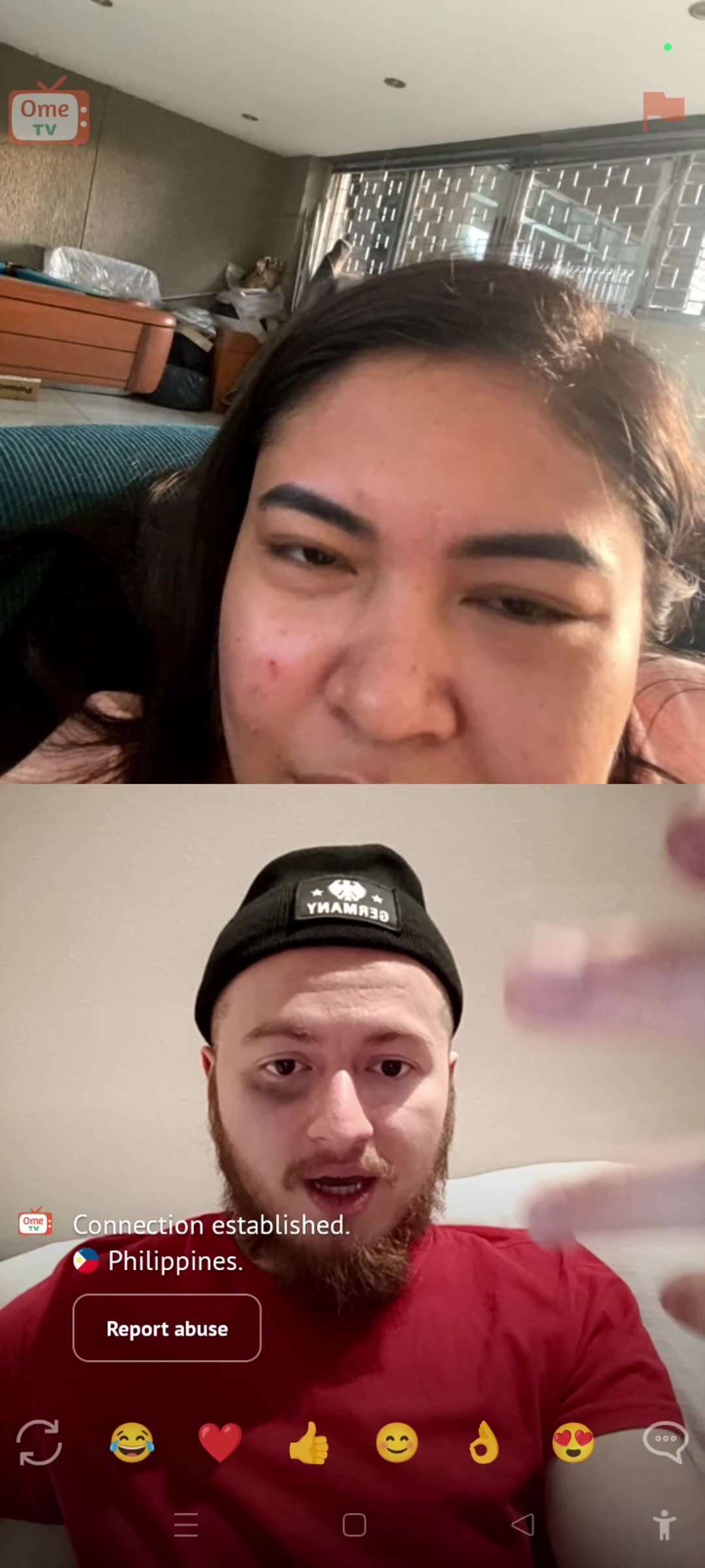 Alpha Male Pickup Rizz with Asian Woman - Ome tv, Monkey app, Omegle, funny