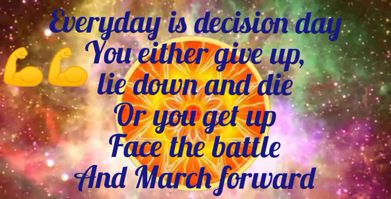 The fight inside you