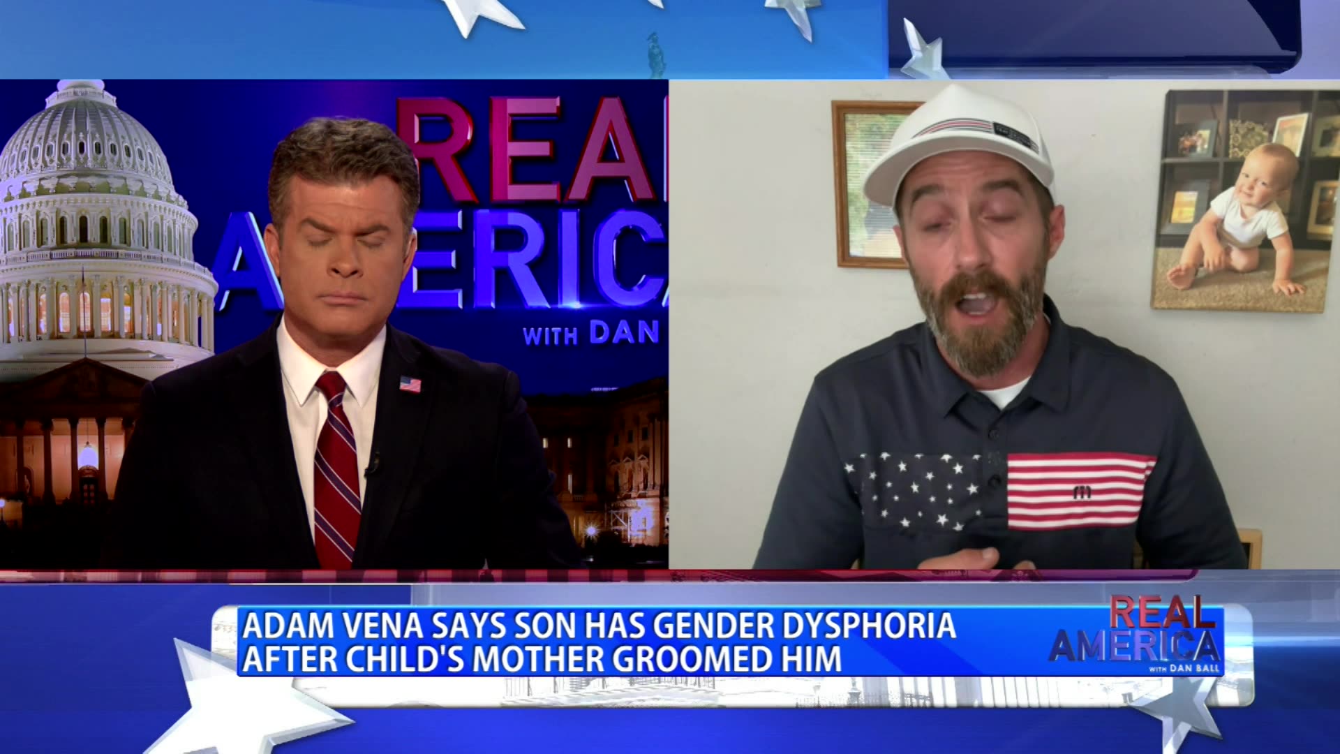 REAL AMERICA -- Dan Ball W/ Adam Vena, Father In Custody Battle Over ...