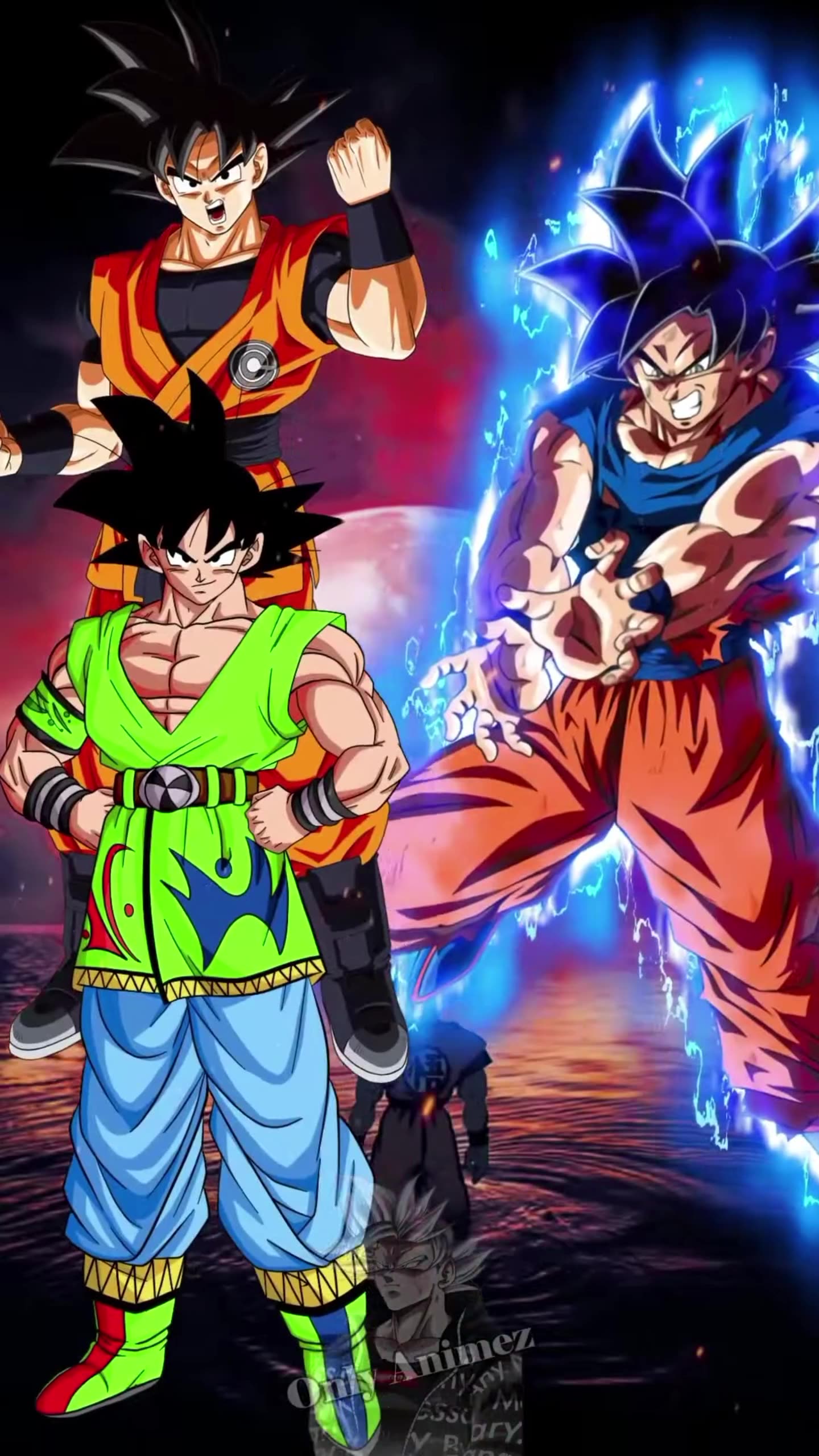 Ultimate Showdown | Universal God Blue Goku & AF Goku vs God Fusion ...