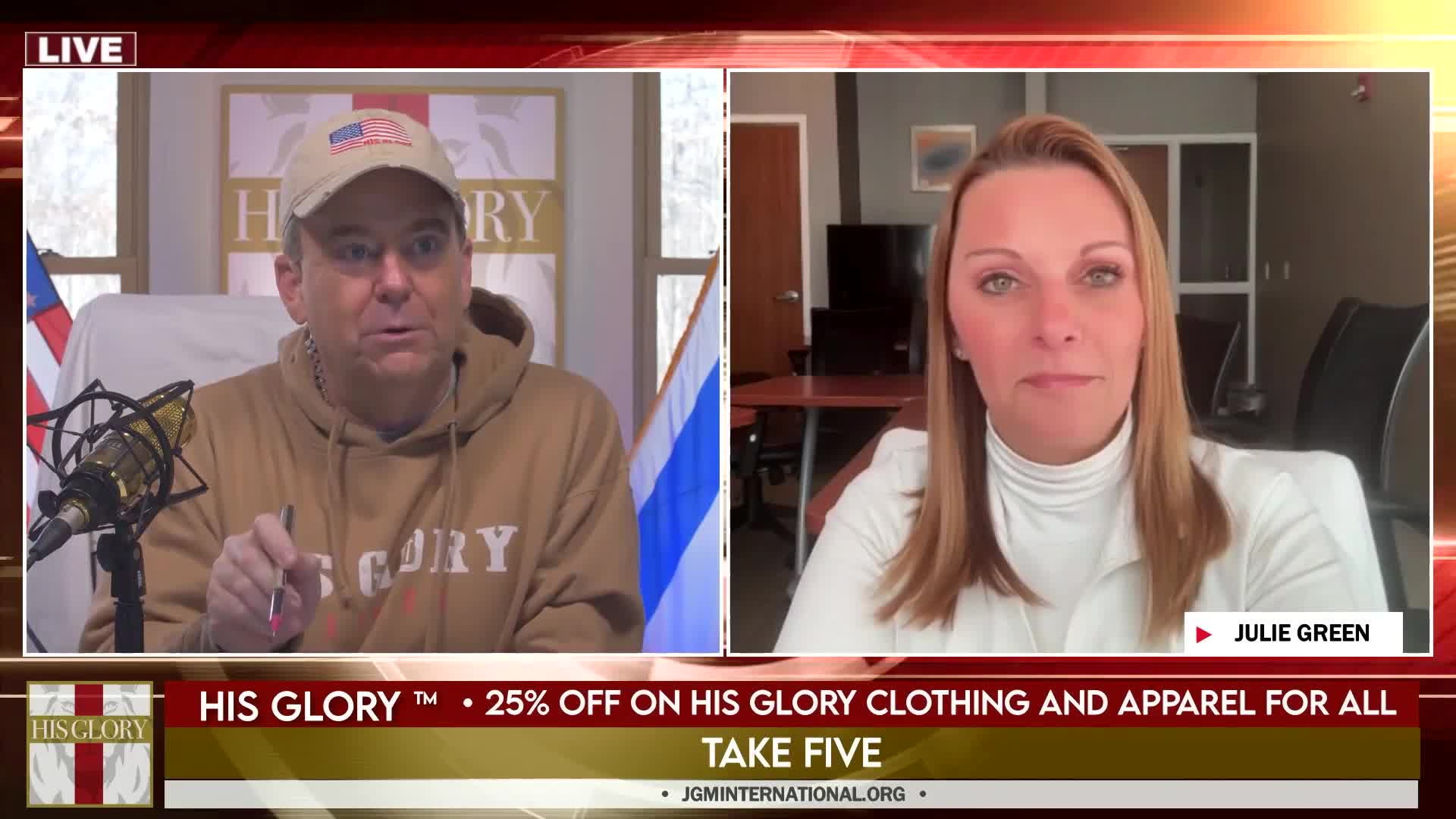 His Glory Presents: Take FiVe Brighteon Edition featuring Dr. Carrie ...