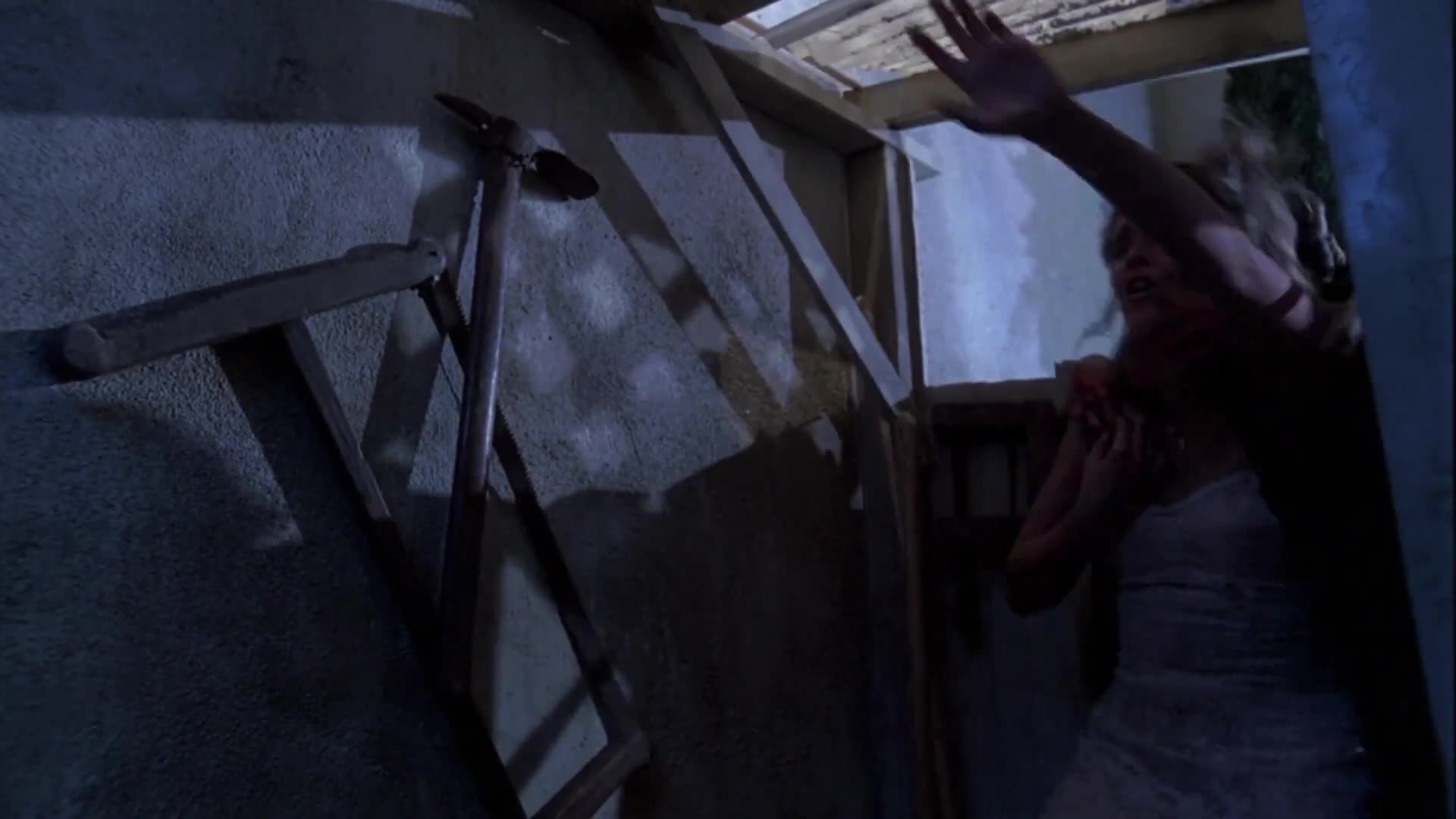 Night of the Creeps (1986) - Flamethrower vs. Zombies Scene