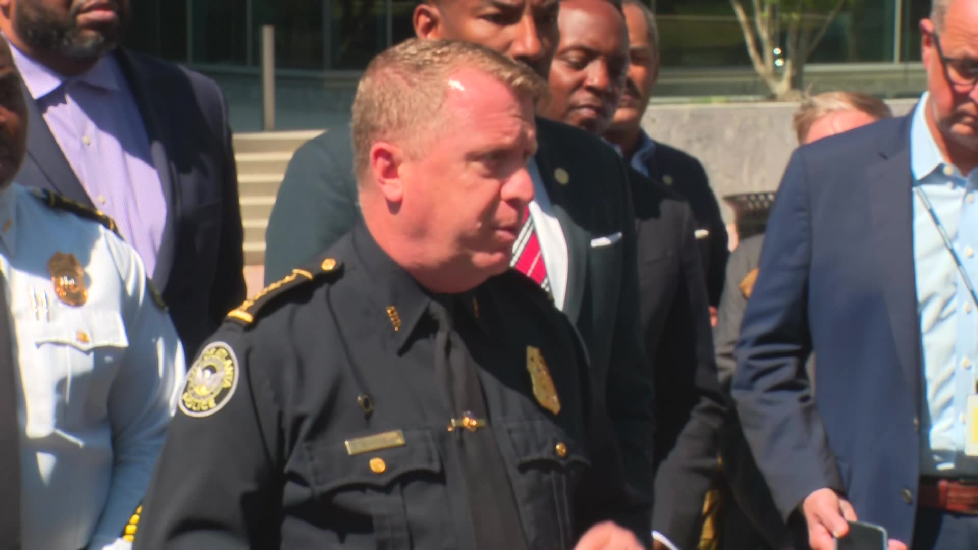 Atlanta Police Chief gives briefing on hospital shooting as suspect ...