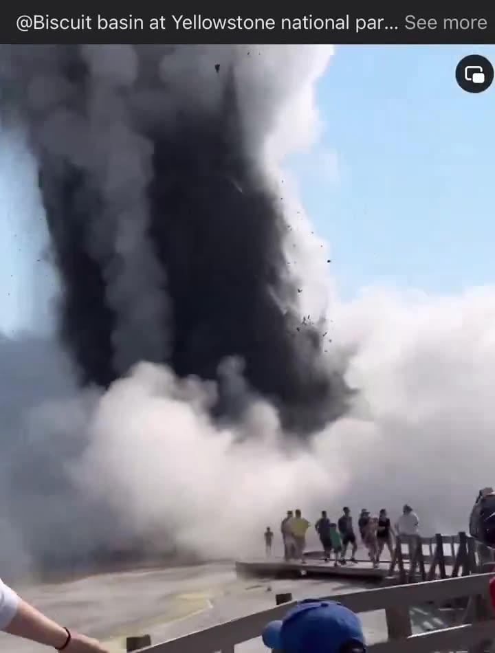 Hydrothermal Explosion: Biscuit Basin in Yellowstone National Park