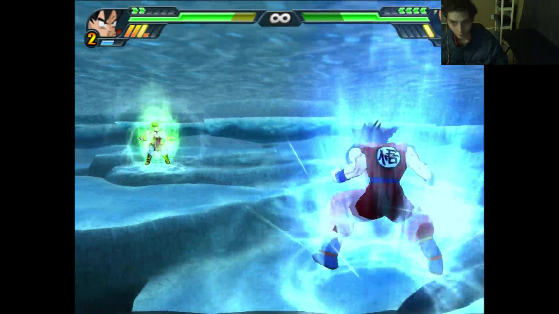 Dragon Ball Z Budokai Tenkaichi 3 Battle #151 - Broly The Legendary Super Saiyan VS Goku