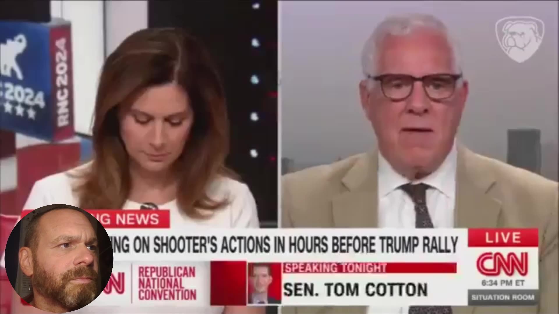 CNN REPORTS THE SHOOTER WENT THROUGH SECRET SERVICE SECURITY