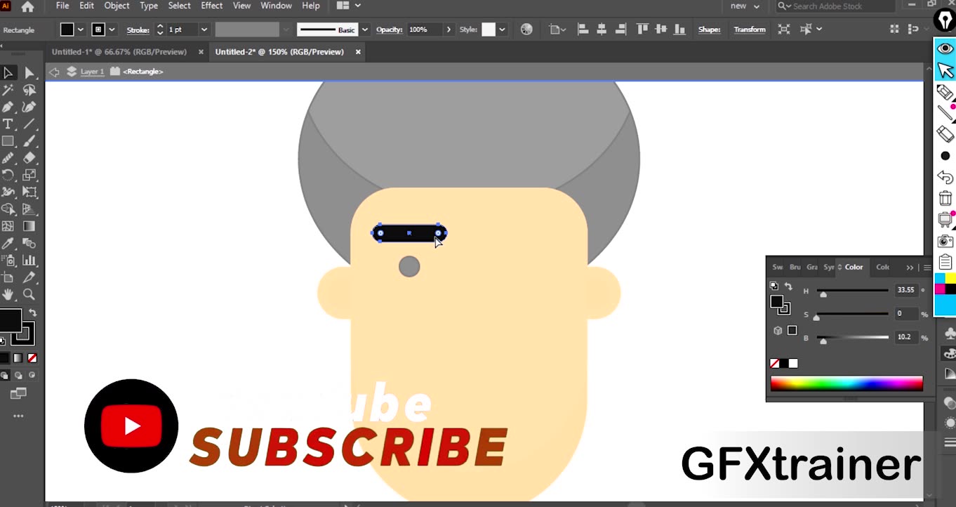 cartoon flat design illustration #illustrator #adobesoftware # ...