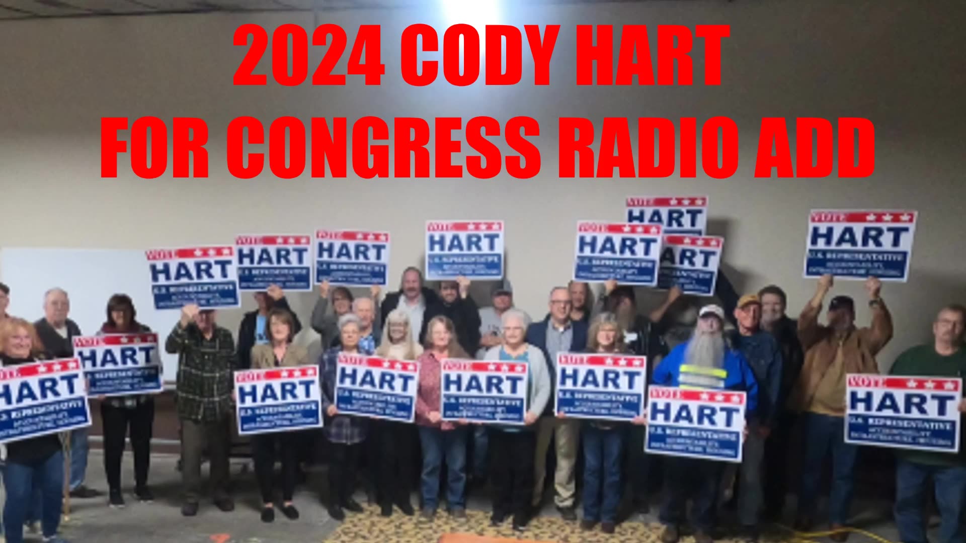2024 CODY HART FOR CONGRESS RADIO ANNOUNCEMENT