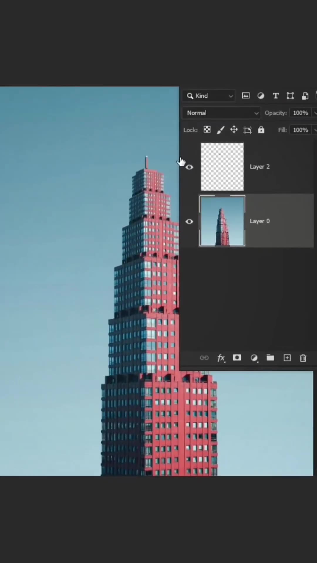 Extend Building In Photoshop