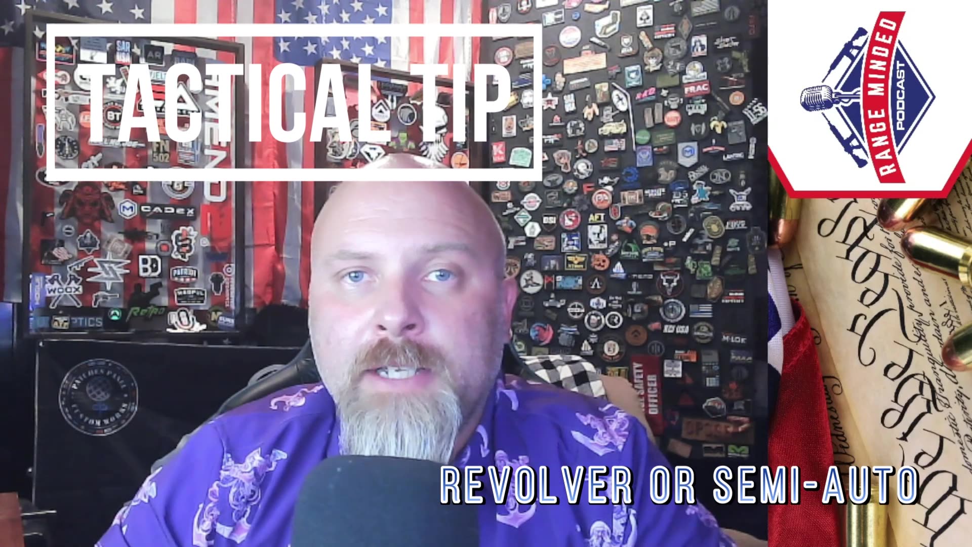 Tactical Tip- Revolver or Semi-Auto?