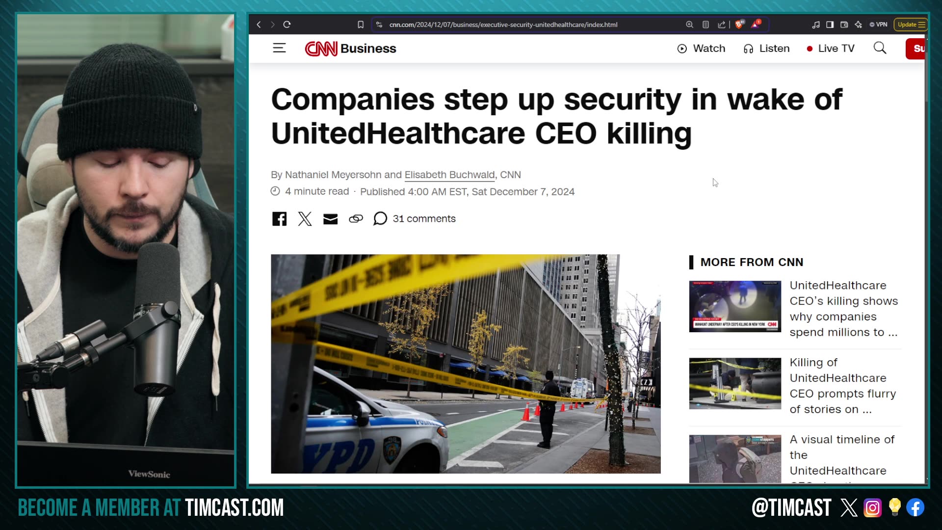 Leftists CELEBRATE CEO Assassination In NYC, Taylor Lorenz DOUBLES DOWN ...