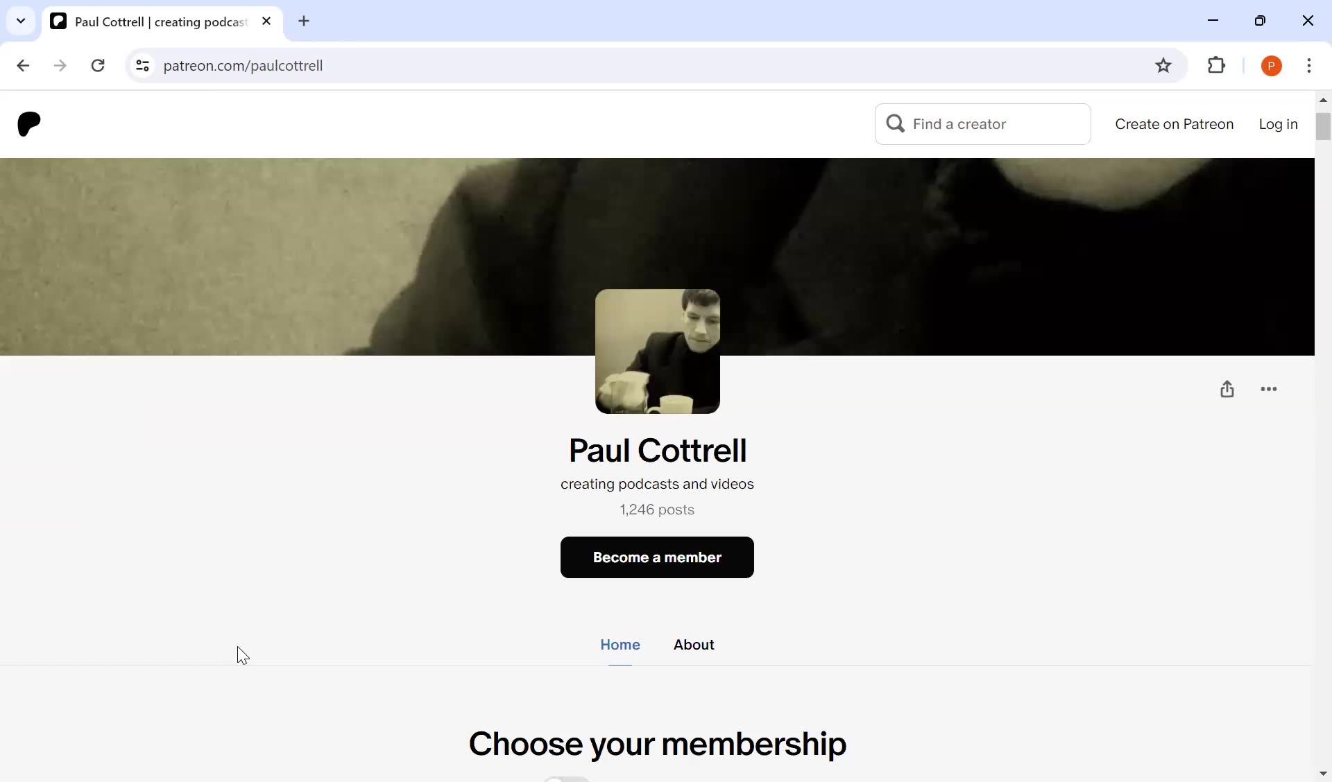 The Studio - Reykjavik (Patreon Membership) by Dr. Paul Cottrell