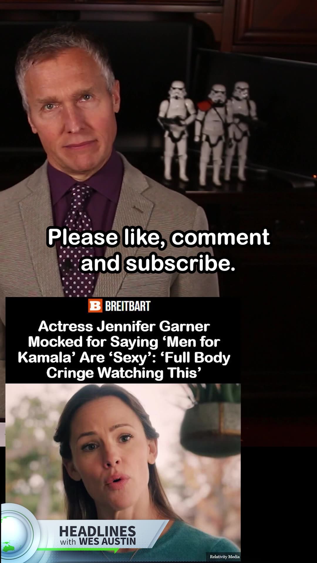 Jennifer Garner Says Men Voting for Kamala Harris Are Sexy