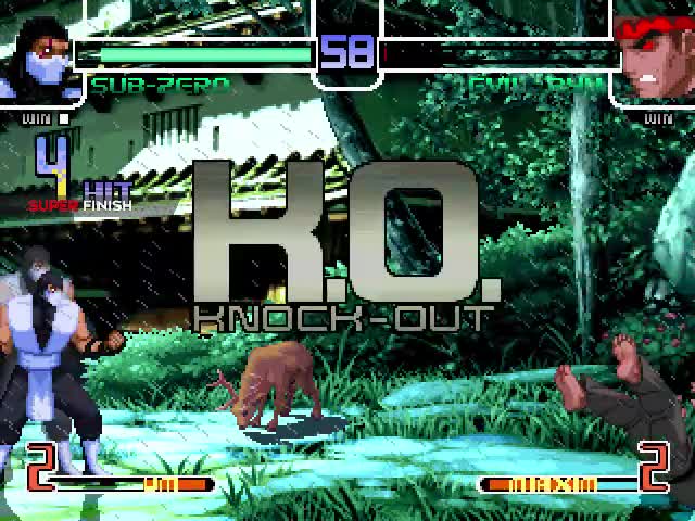 Sub zero (Me) vs Evil Ryu