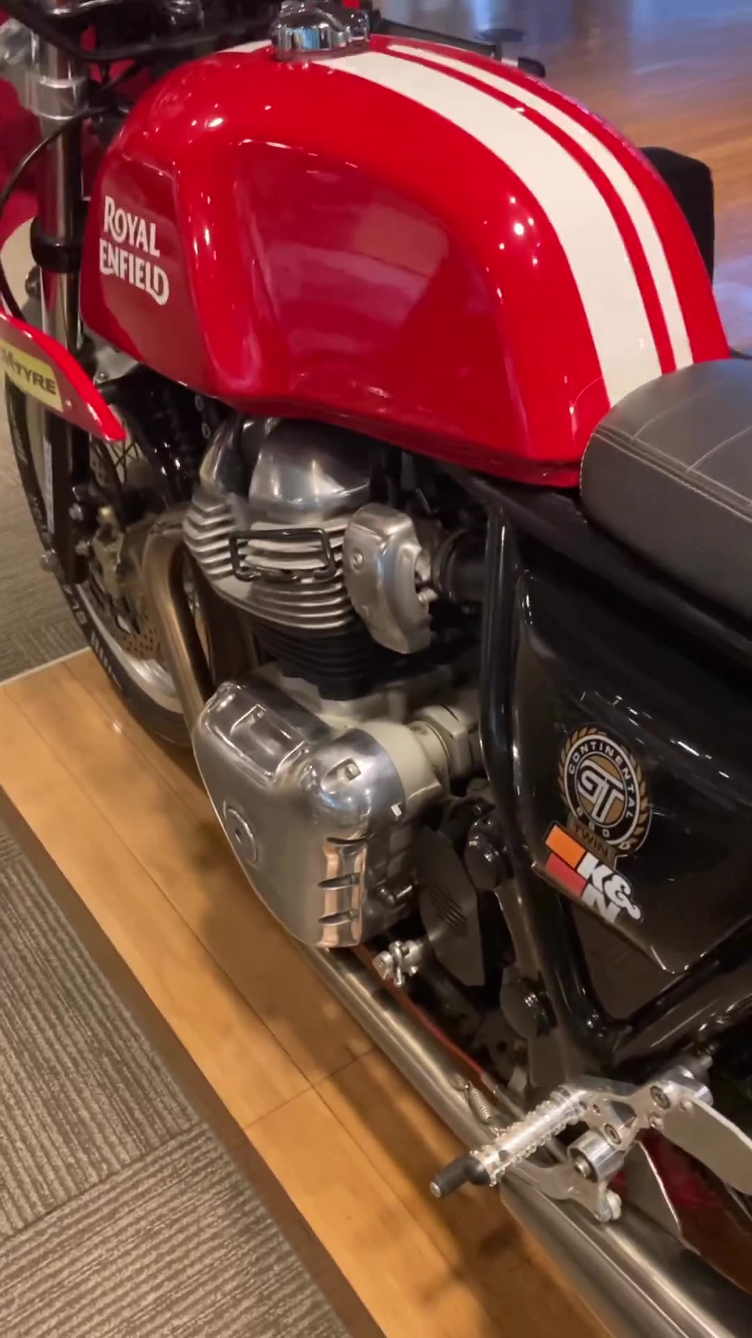 The all new Royal Enfield Continental GT650 Racer Edition