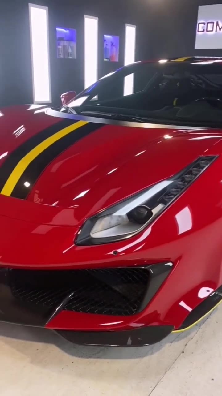 Ferrari 488 Pista - Modesta Ceramic Coating Ultra Gloss