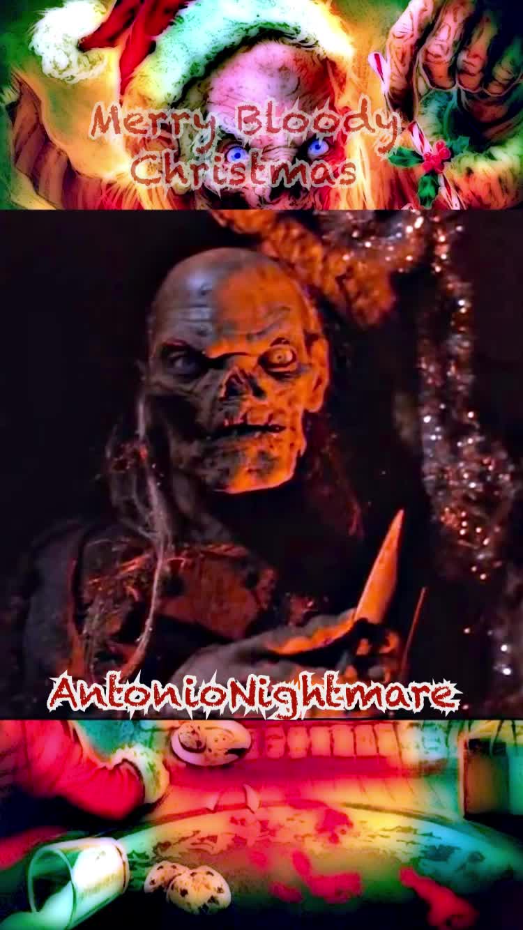 Merry BloODy Christmas from The Crypt Keeper. Be careful what you axe ...