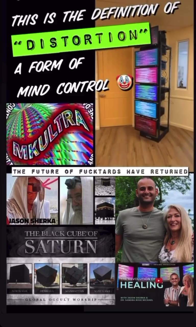 THIS IS THE DEFINITION OF " DISTORTION' A FORM OF MIND CONTROL