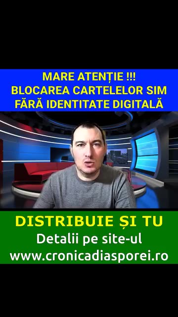Blocarea cartelelor sim fara identitate digitala
