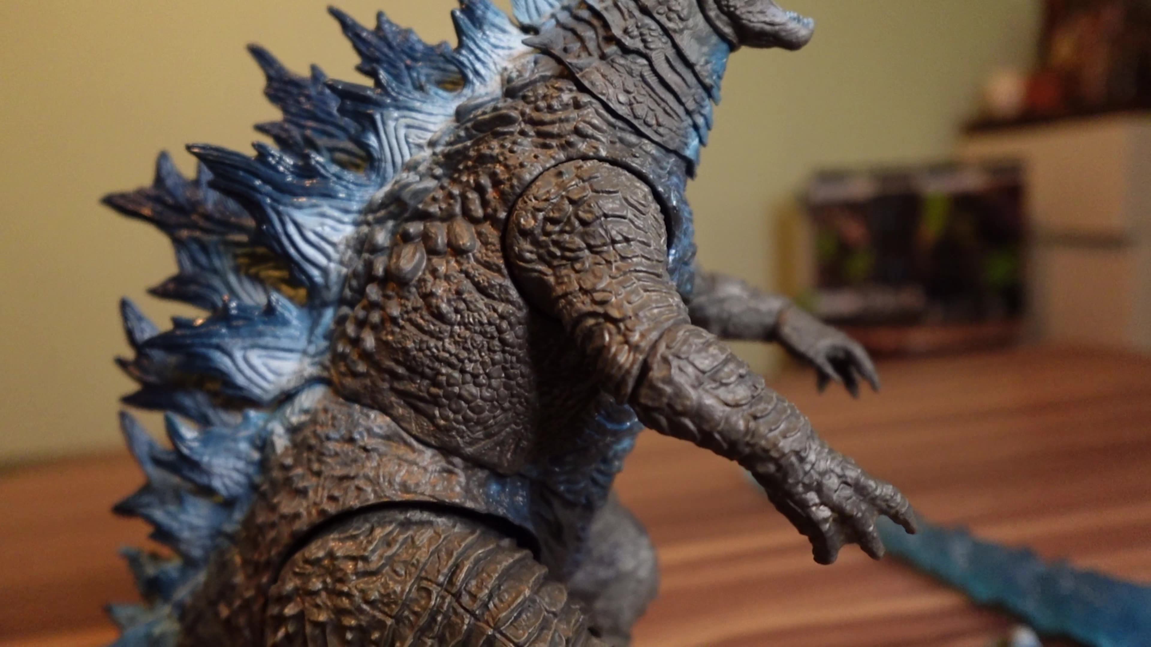 ASMR Unboxing Godzilla Action Figure (Hiya Toys, Atomic Breath Godzilla ...